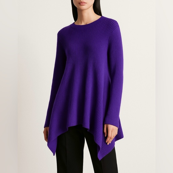 ANTONIO MELANI | Sweaters | Antonio Melani 0 Cashmere Purple Tunic ...